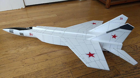 x Dynasoar Mig 25 - STICKERSHOCK23.COM